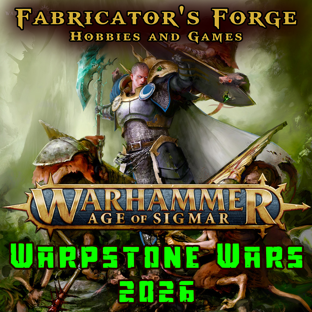 Age of Sigmar Warpstone Wars 2026 Ticket - Fabricator's Forge